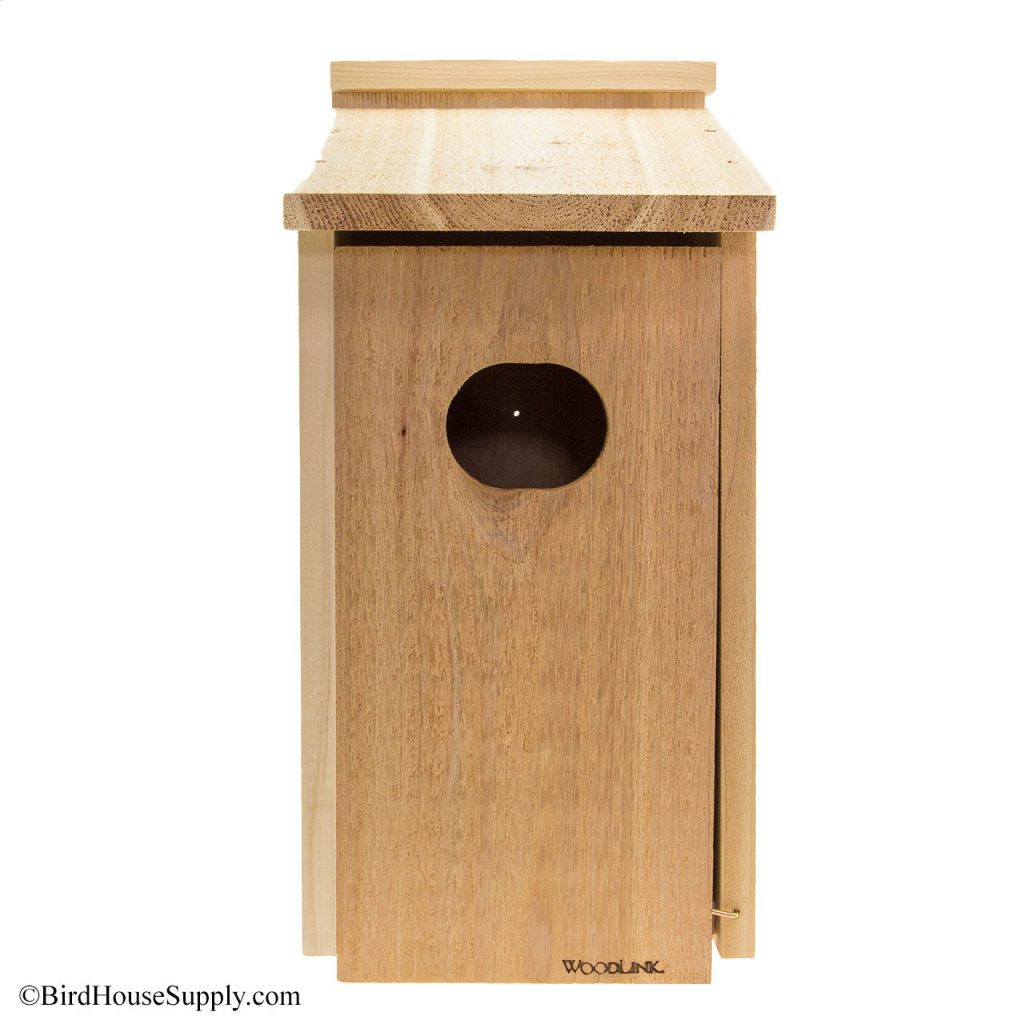 Woodlink Cedar Wood Duck Box birdhousesupply.com